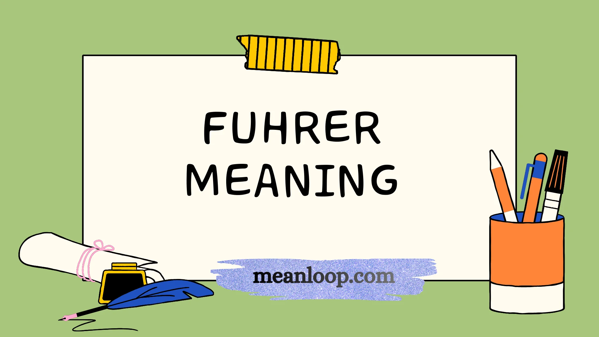 Führer Meaning: Definition, Origins, Cultural Weight, and Modern ...