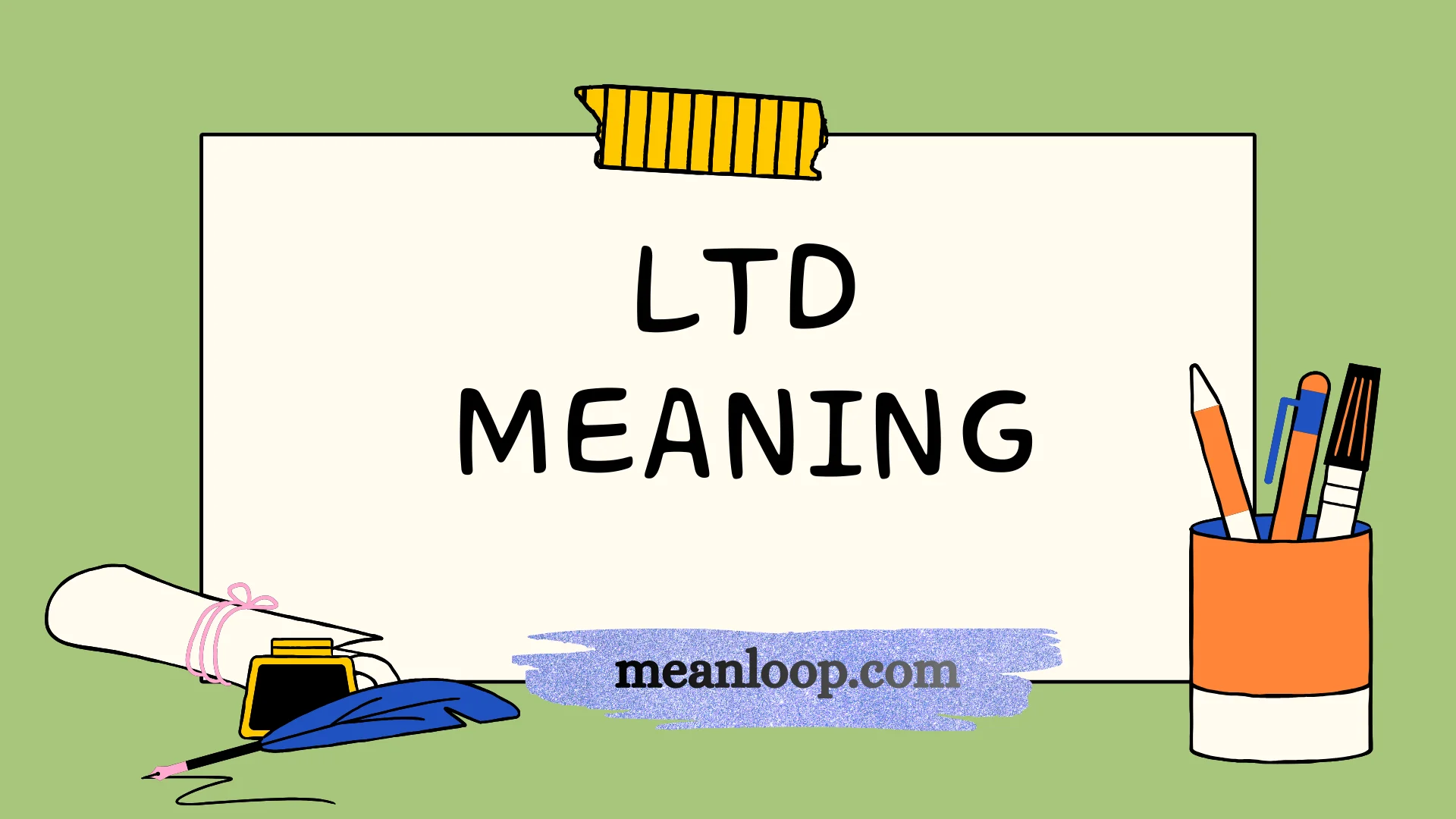 LTD Meaning Explained: What “Ltd” Really Means in Business, Law, and ...