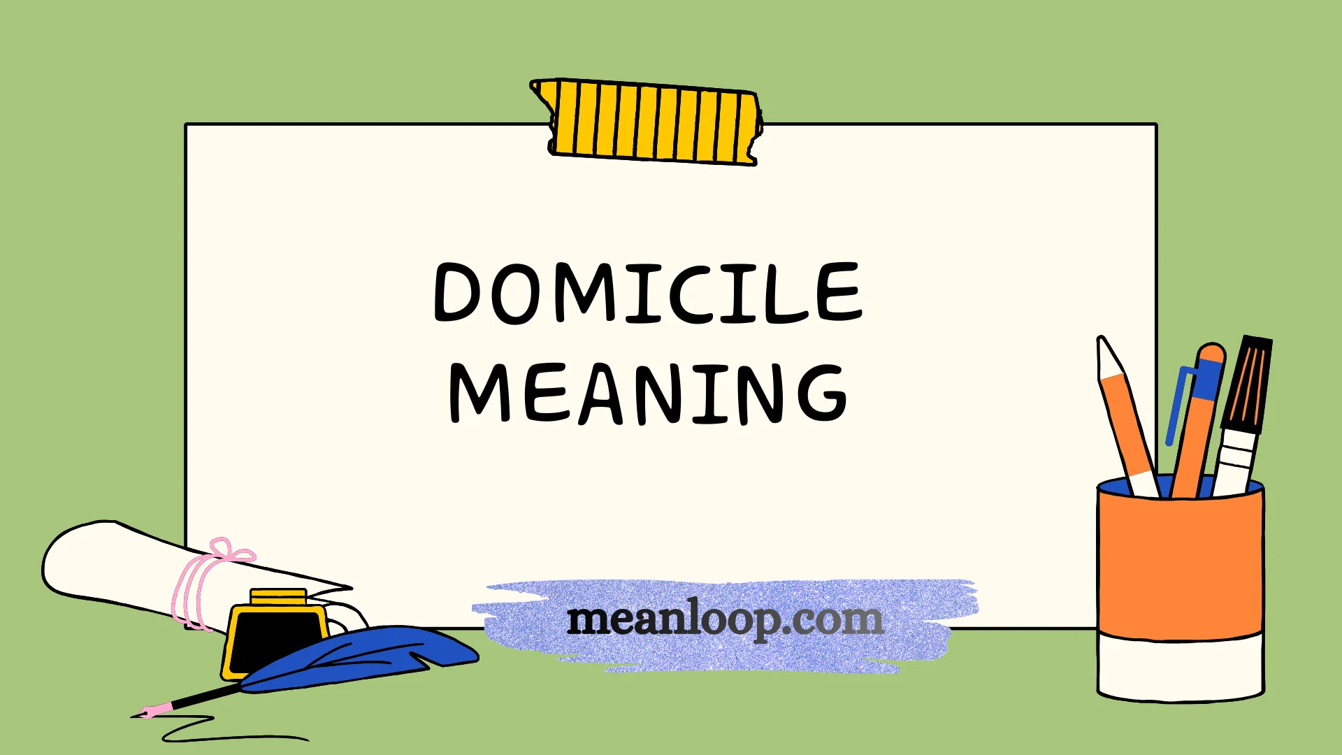 Domicile Meaning: Definition, Legal Importance, and the Deeper Concept ...