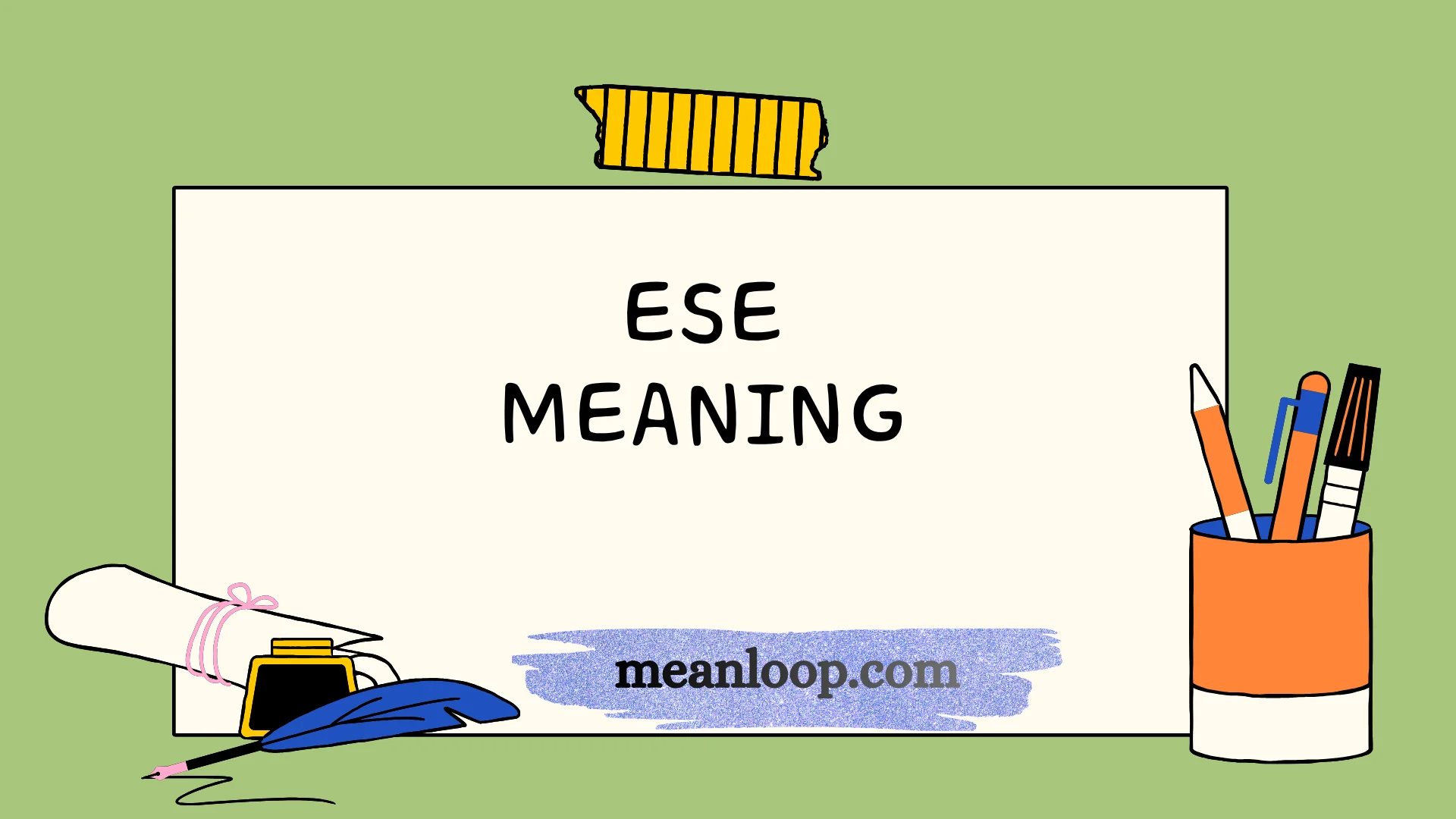 Ese Meaning: What It Really Means, Where It Comes From, and How It’s ...